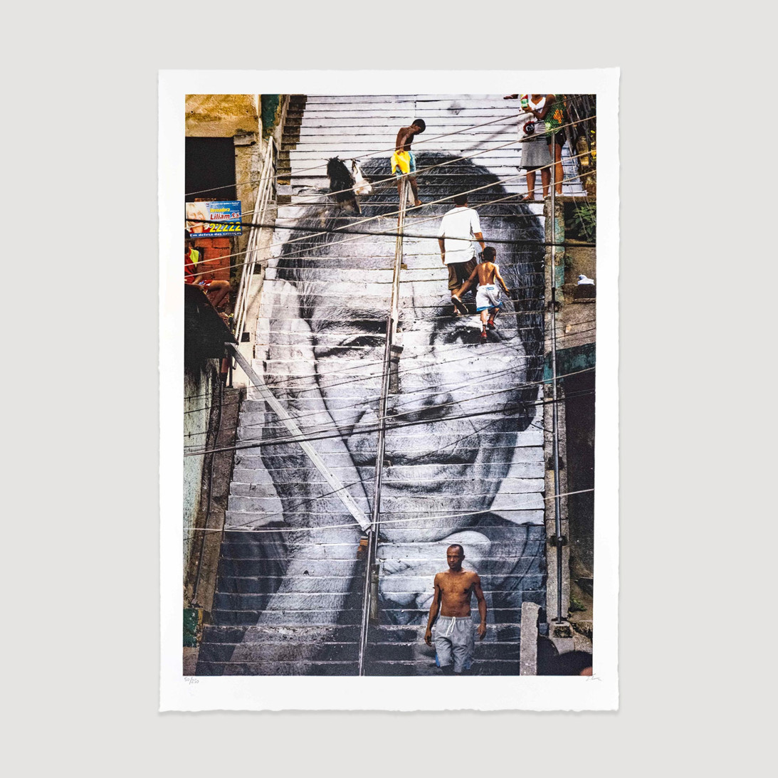 28 Millimètres Women Are Heroes, Action dans la Favela Morro da Providência, Escalier, close-up ...